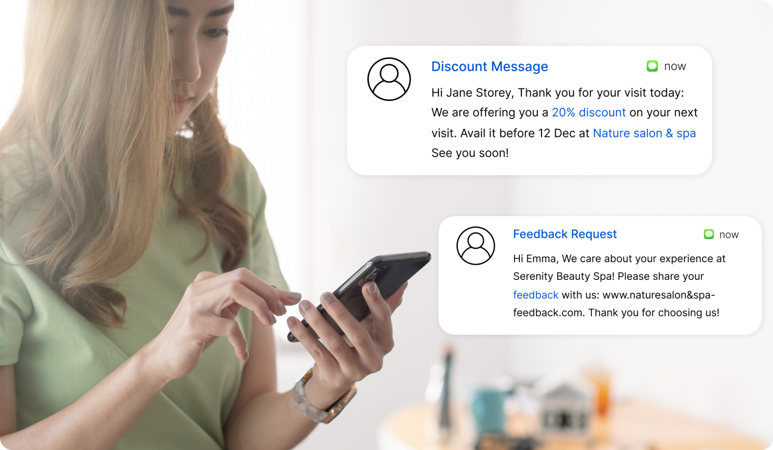 9 Client Text Messages you must automate on your Salon Software