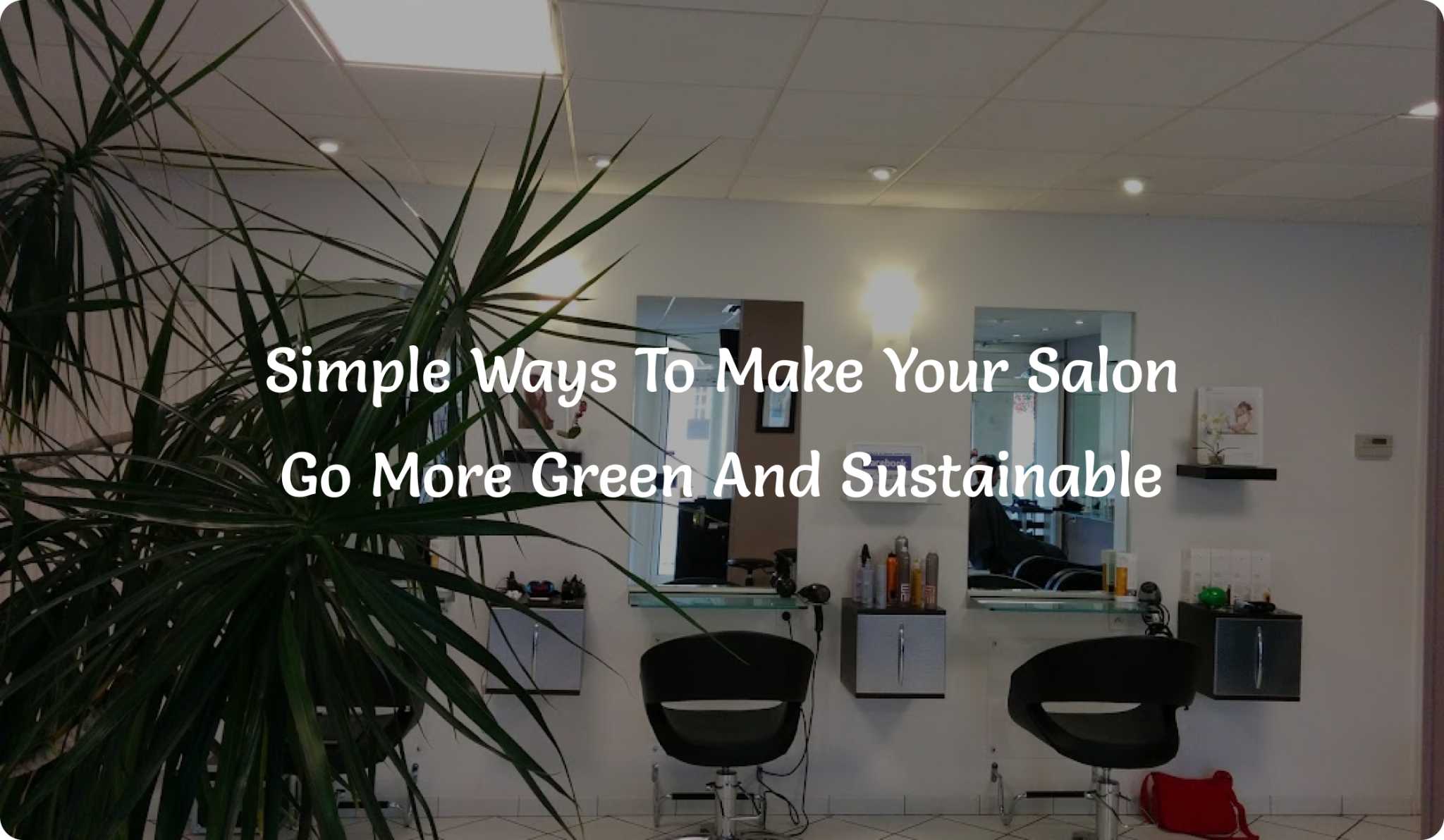 Simple Ways To Make Your Salon Go More Green And Sustainable