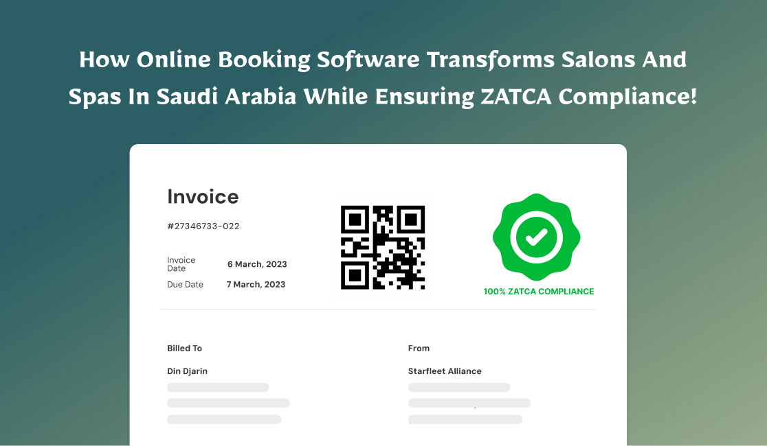 Discover how ZATCA-Compliant Online Booking Transform Salons