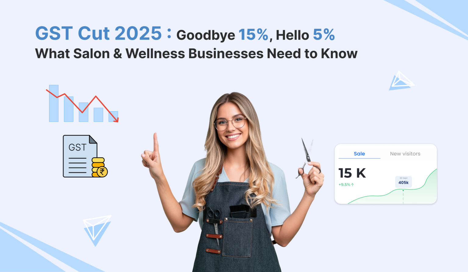 GST Rate Cut 2025: Salons, Spas and Wellness Businesses